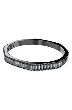 SWAROVSKI Matrix Crystal Bangle - Grey