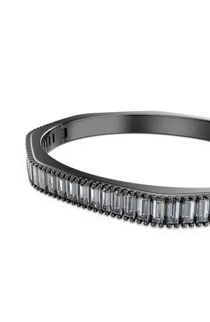 SWAROVSKI Matrix Crystal Bangle - Grey