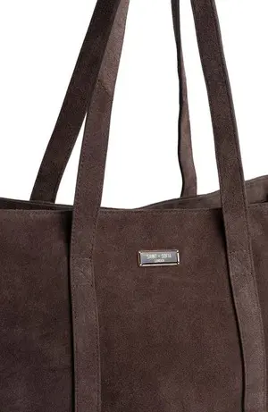 SAINT + SOFIA Kara Shopper Bag - Brown