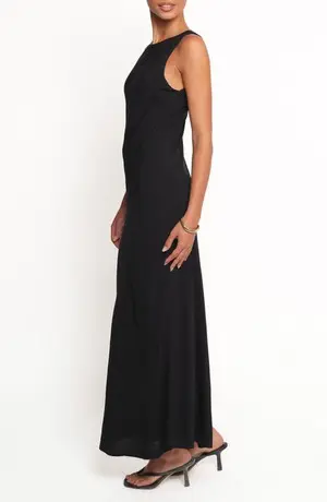 PETAL & PUP Flavia Stripe Maxi Slipdress