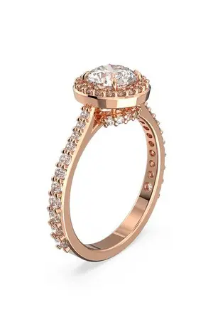 SWAROVSKI Una Ring - White/rose Gold