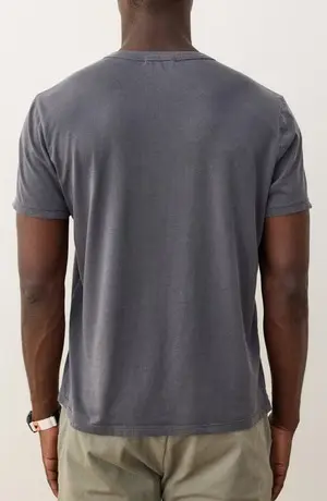 Marine Layer Signature Crewneck T-shirt - Asphalt