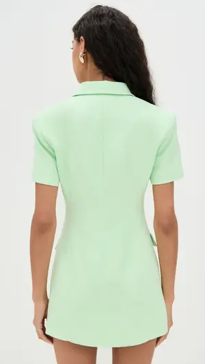 Lioness Cheri Short Sleeve Mini Dress In Lime - 40% Off | Editorialist