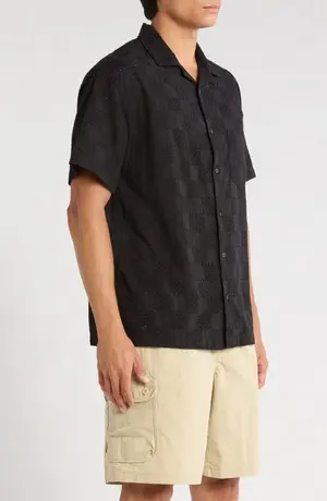 VANS Wayside Eyelet Embrodiered Camp Shirt