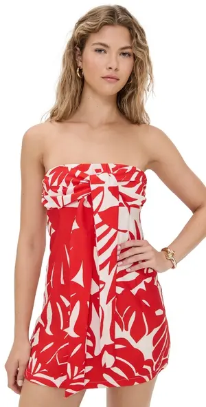 SEVEN WONDERS Arlette Strapless Mini Dress