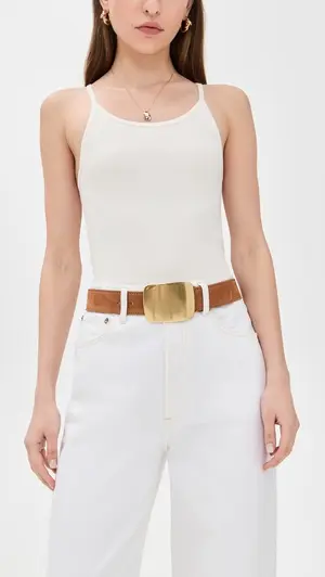B-low The Belt Leighton Belt - Cognac/brass