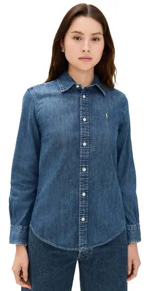 Polo Ralph Lauren Denim Button-down Shirt - Blue