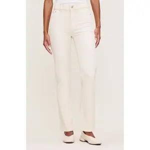 DL1961 Halle Straight Instasculpt™ High Rise Jeans - Ecru