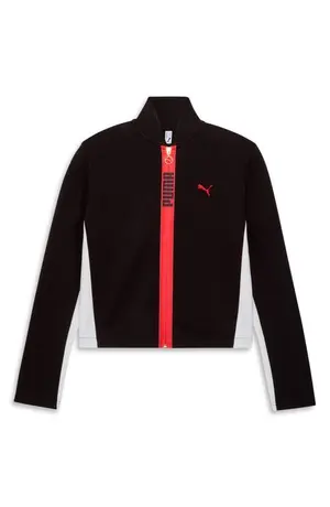 PUMA T7 Slim Track Jacket - Puma Black-puma White
