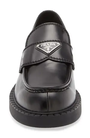 Prada Leather Loafer - Nero