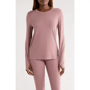 FREE FLY Shade Long Sleeve Top - Fig
