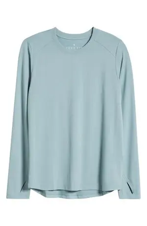 FREE FLY Shade Long Sleeve Top - Ocean Mist