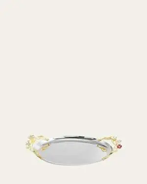 Michael Aram Wildflowers Oval Tray - Multi