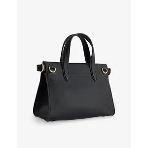 Burberry Mini Leather Tote Bag - Black