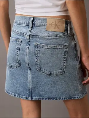 Calvin Klein Denim Mini Skirt