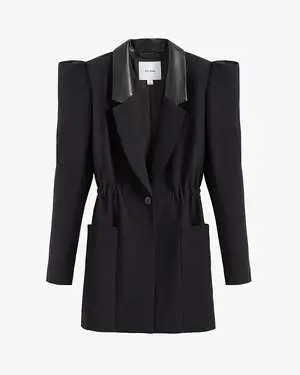 Cuyana Draped Sleeve Blazer