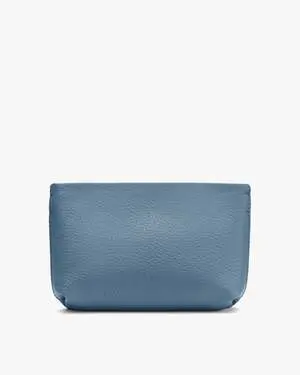 Cuyana Nano Zipper Pouch Azure