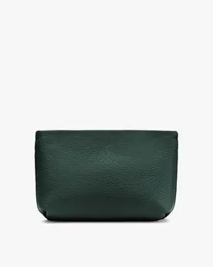Cuyana Nano Zipper Pouch Forest