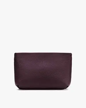 Cuyana Nano Zipper Pouch - Plum