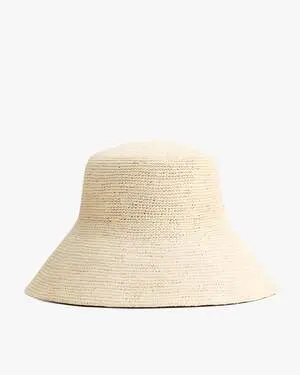 Cuyana Cuyana Toquilla Straw Bucket Hat Natural