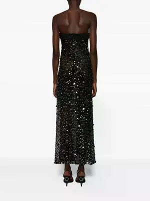 ROBERTA EINER Sequin-embellished Midi Dress
