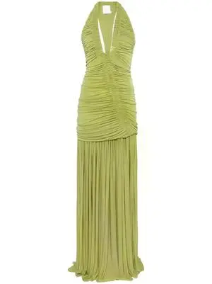 Christopher Esber Orion Maxi Dress - Green