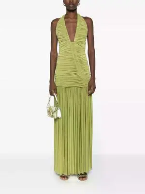 Christopher Esber Orion Maxi Dress - Green