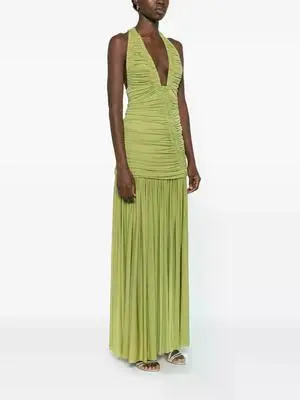 Christopher Esber Orion Maxi Dress - Green