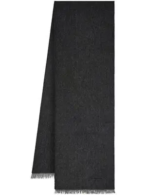 FERRAGAMO Chevron Scarf - Grey