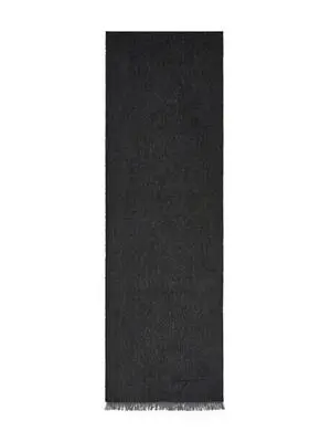FERRAGAMO Chevron Scarf - Grey