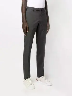 Incotex Summer Poplin Trousers - Grey