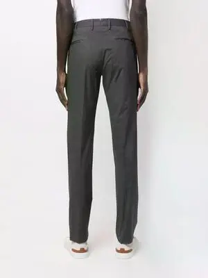 Incotex Summer Poplin Trousers - Grey