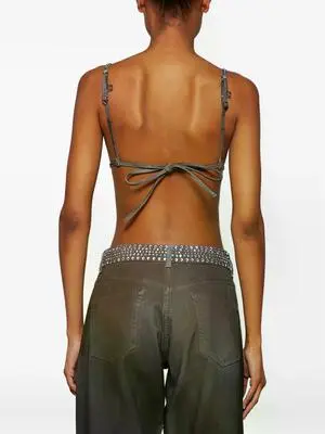 Attico Studded Triangle Bra