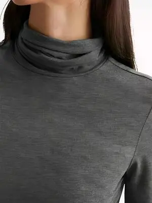 Marc O'polo Turtleneck Long-sleeved Top - Grey
