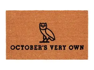 OVO Welcome Door Mat - Tan