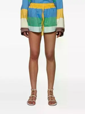 MARRAKSHI LIFE Striped Drawstring Shorts
