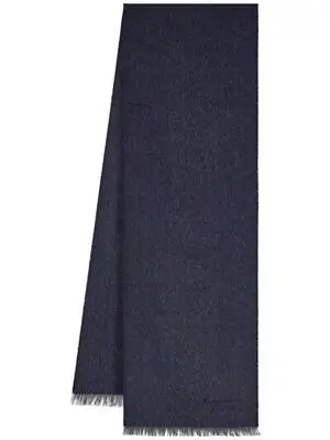 FERRAGAMO Chevron Scarf - Blue