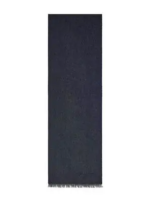 FERRAGAMO Chevron Scarf - Blue