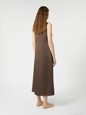 Max Mara Long Satin Dress