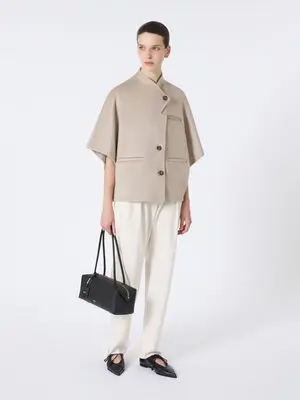 Max Mara Cashmere Drap Cape