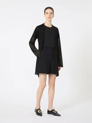 Max Mara Cotton Jersey High-waisted Shorts