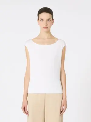 Max Mara Silk Jersey Top
