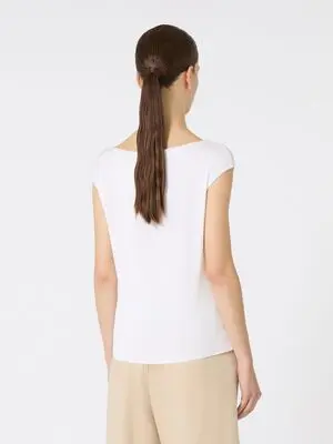 Max Mara Silk Jersey Top