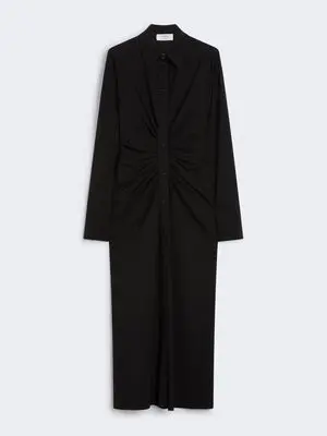 Max Mara Fitted Shirt Dress With Ruching