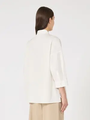 Max Mara Flared Poplin Shirt