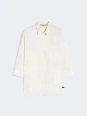 Max Mara Flared Poplin Shirt