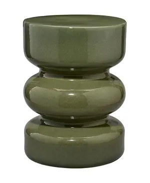 JAMIE YOUNG CO. Saguaro Ceramic Garden Stool - Green