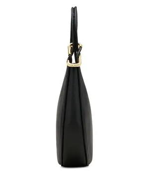 Marc Jacobs Large Leather Hobo Bag - Black