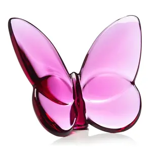 THE MARTHA, BY BACCARAT 2.5 Lucky Crystal Butterfly - Peony
