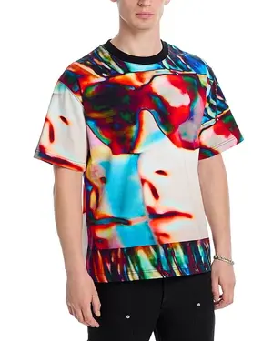PLEASURES Psycho Heavyweight Printed Tee - Multi